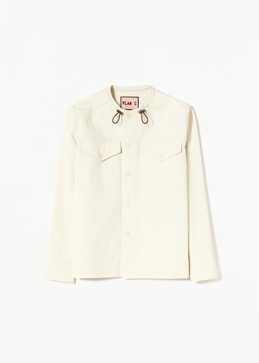 Giacca in cotone squadrata - Plan C