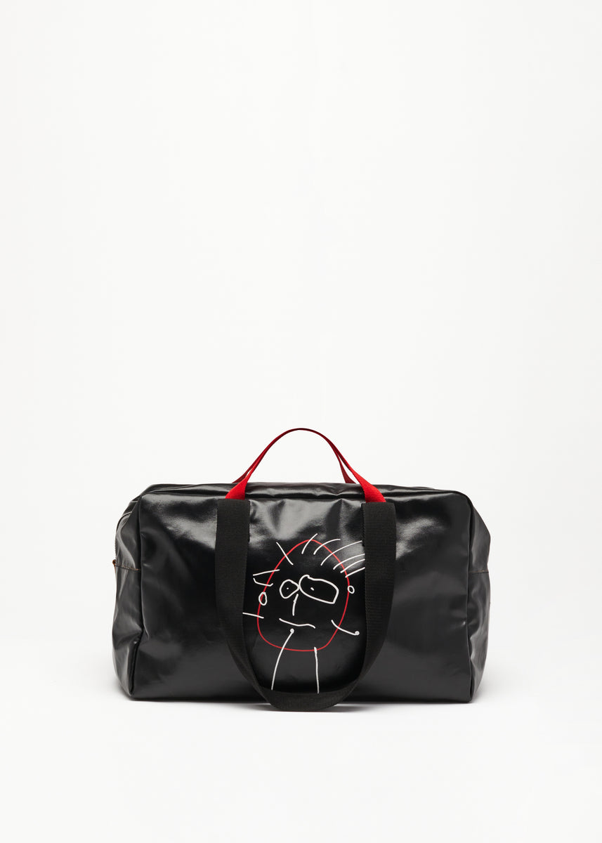Pili and Bianca black weekend bag - Plan C