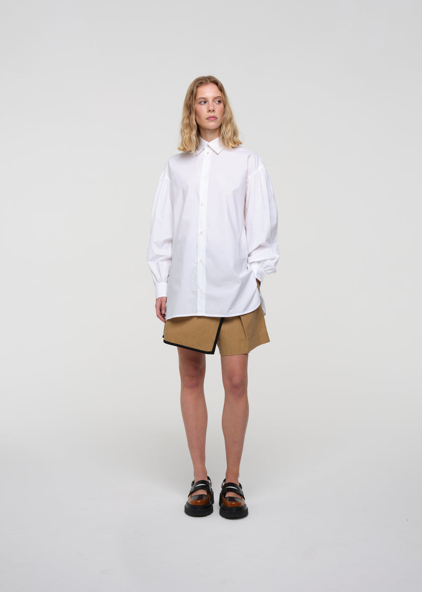 Poplin White Shirt - Plan C