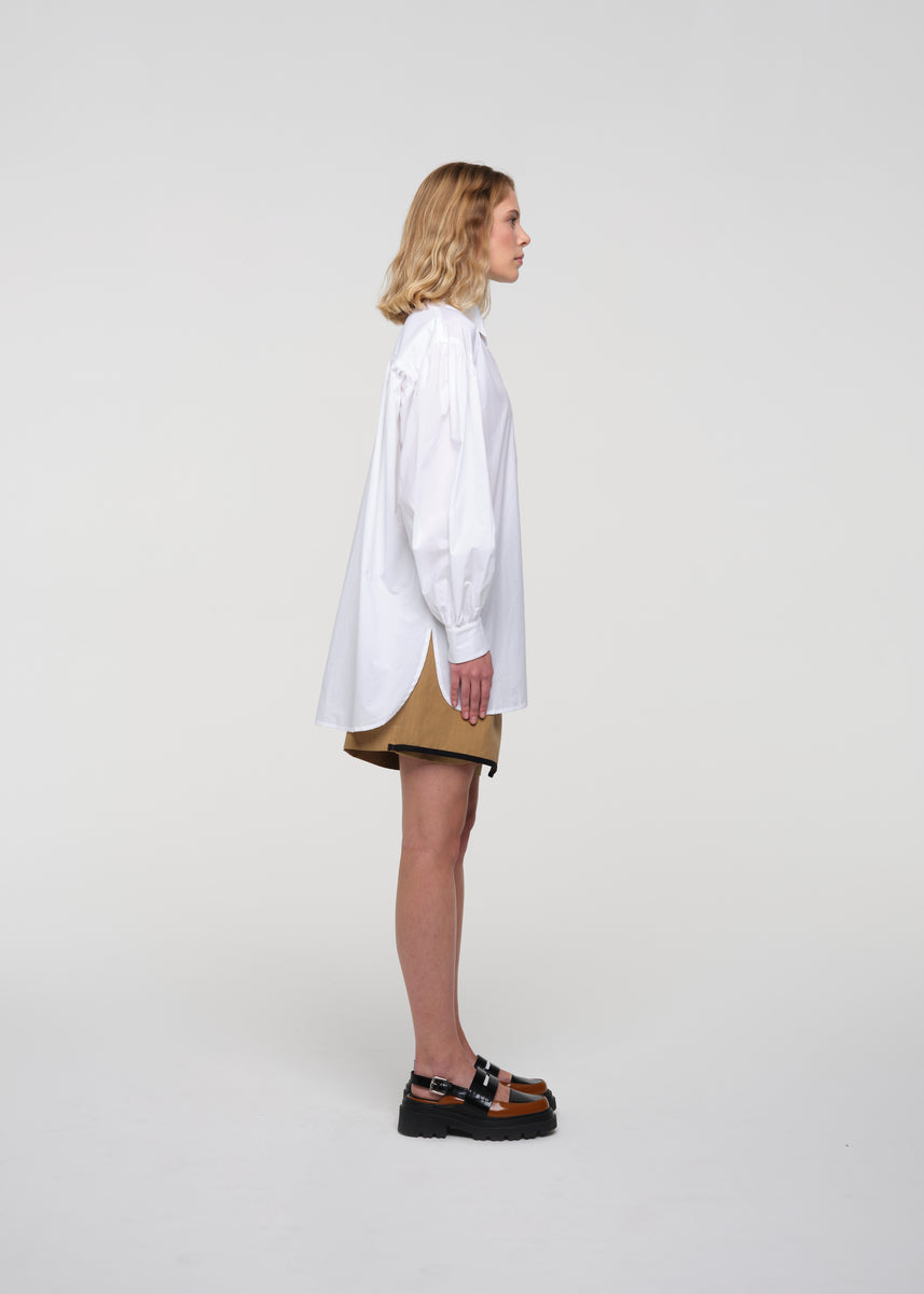 Poplin White Shirt - Plan C